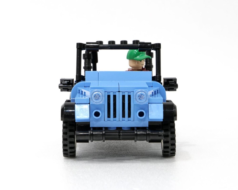 Lego Moc Jeep Cj 7 By Firefabric Rebrickable Build With Lego
