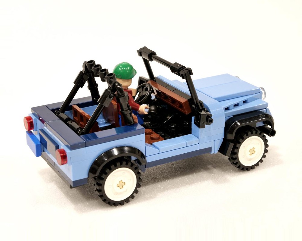 Lego Moc Jeep Cj 7 By Firefabric Rebrickable Build With Lego