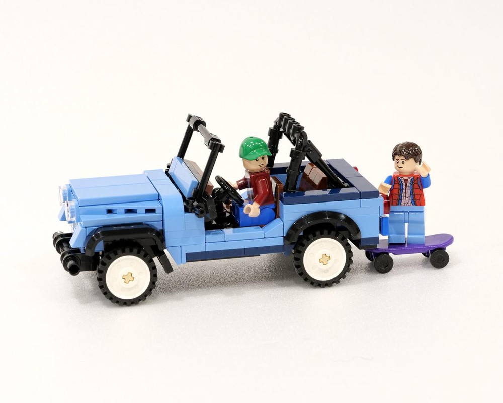Lego Moc Jeep Cj 7 By Firefabric Rebrickable Build With Lego