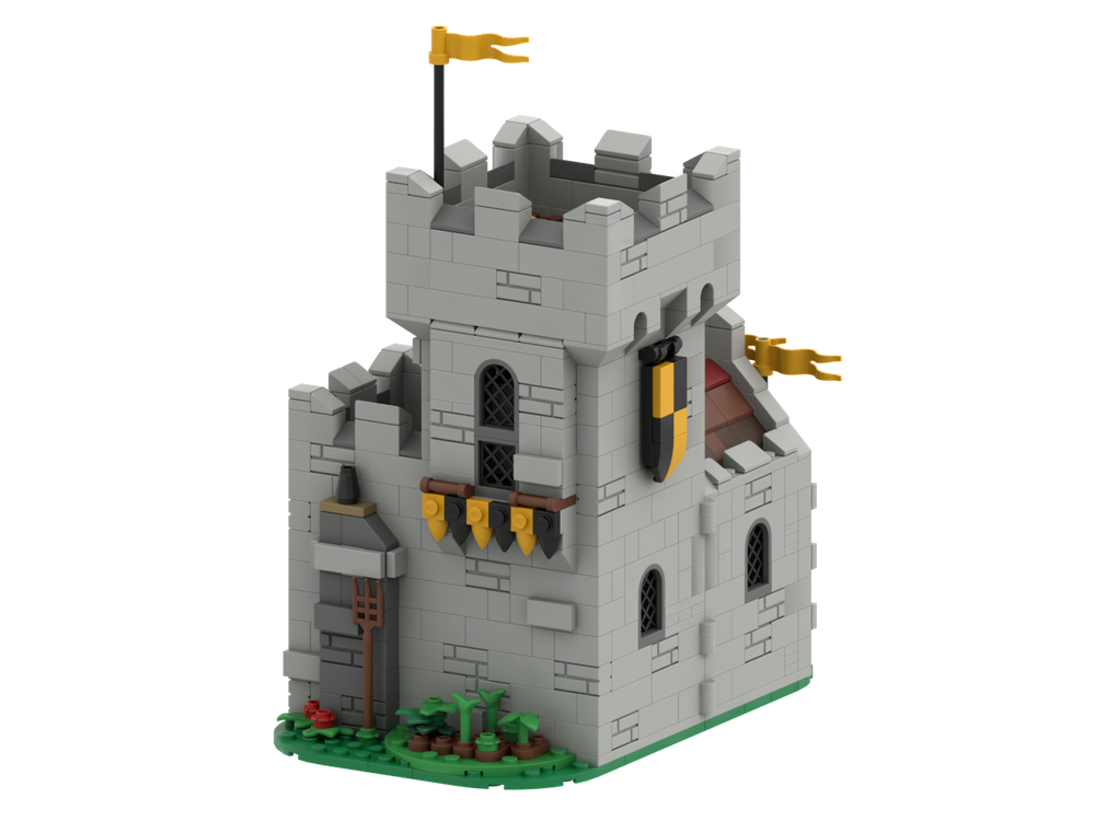 LEGO MOC Castles - Tower Keep by Alauch | Rebrickable - Build with LEGO