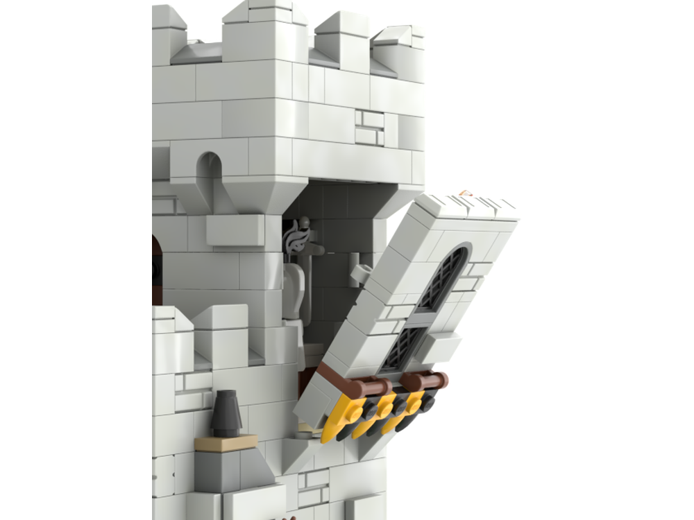 LEGO MOC Castles - Tower Keep by Alauch | Rebrickable - Build with LEGO