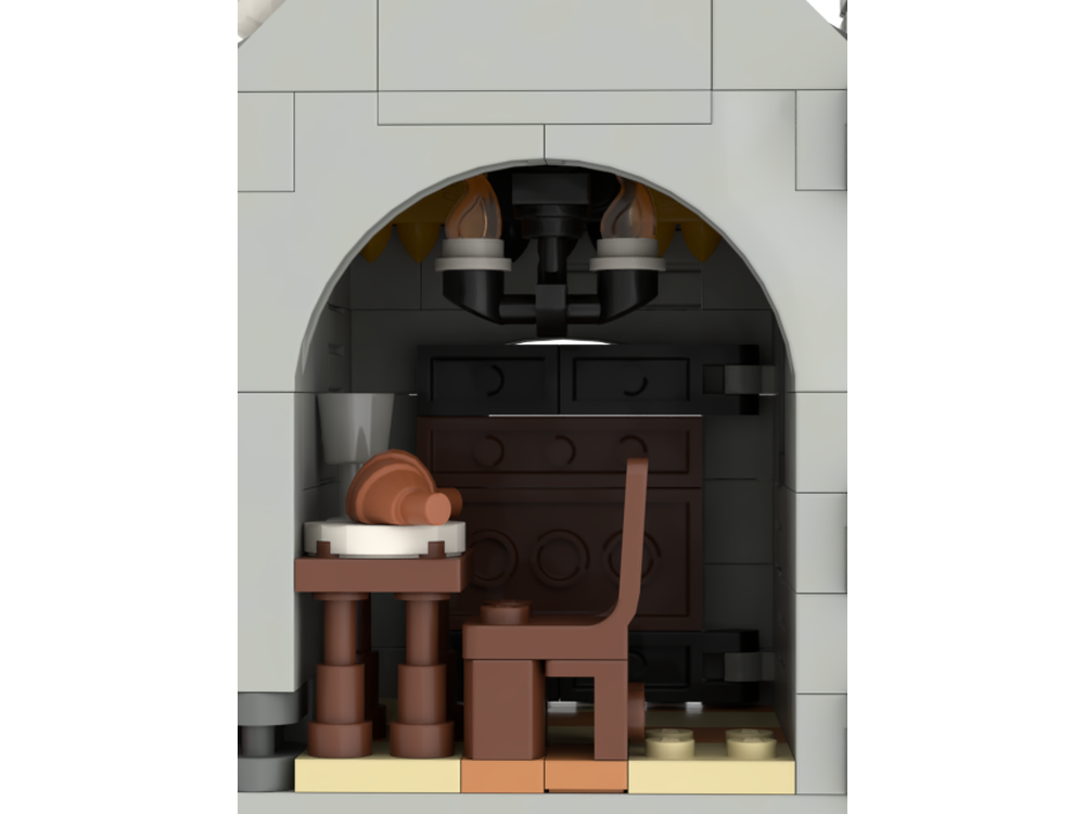LEGO MOC Castles - Tower Keep by Alauch | Rebrickable - Build with LEGO