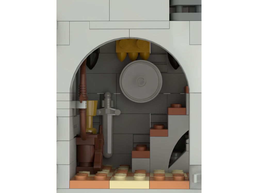 LEGO MOC Castles - Tower Keep by Alauch | Rebrickable - Build with LEGO