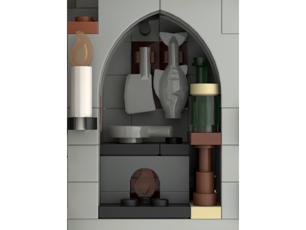 LEGO MOC Castles - Tower Keep by Alauch | Rebrickable - Build with LEGO