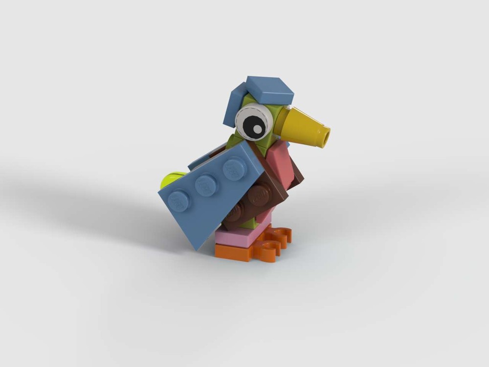LEGO MOC 30548-1 Barry the Bending Bird by MaxtheMaker | Rebrickable ...