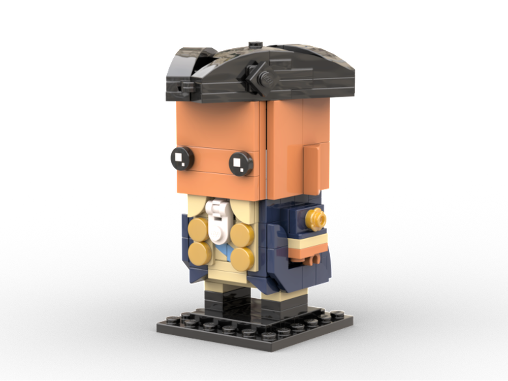 Lego Moc The World Turned Upside Down Brickheadz From Hamilton By