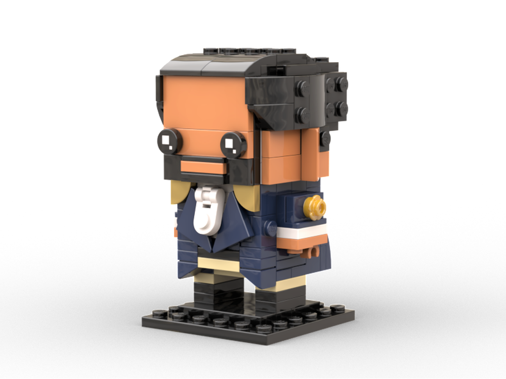 Lego Moc The World Turned Upside Down Brickheadz From Hamilton By