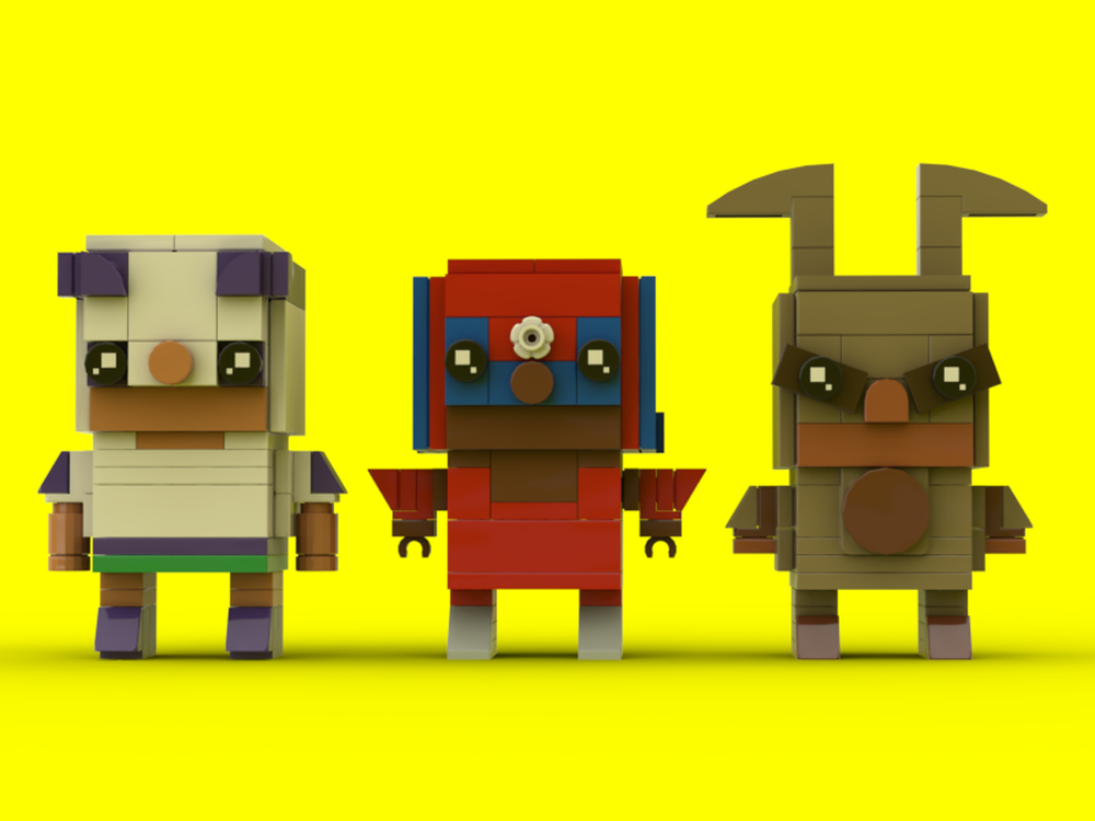 LEGO MOC The Three Mascaritas (Custom Brickheadz OCs) by Pikminfan67 ...