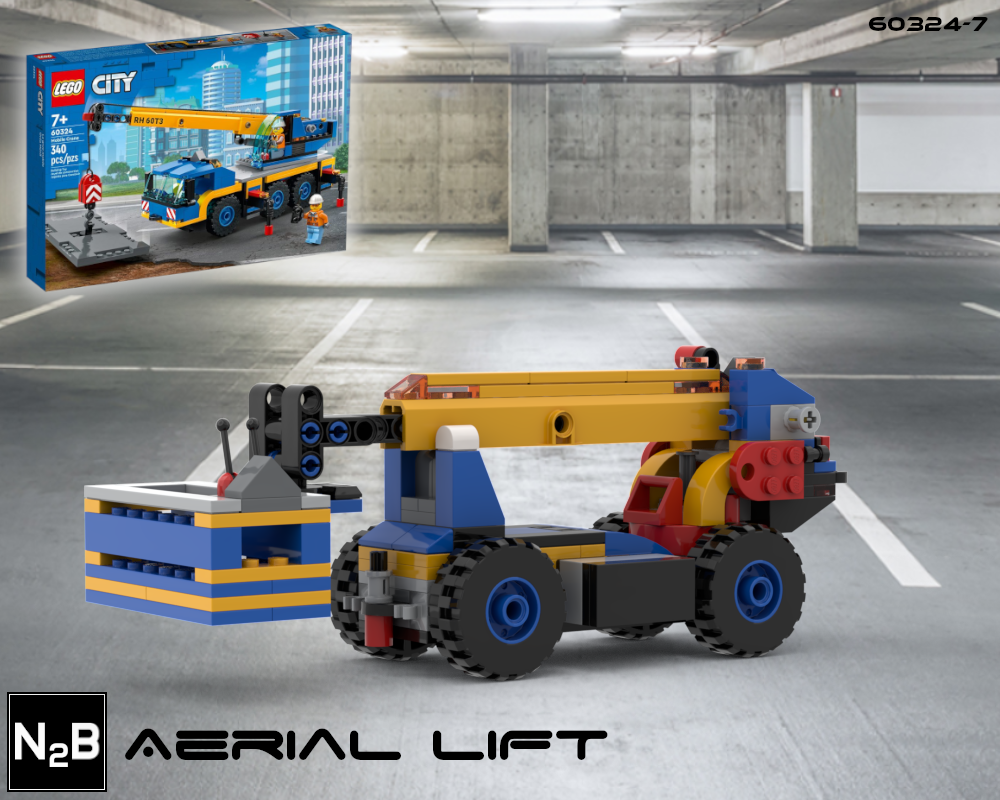 LEGO MOC Aerial Platform - Alternate build 7 Lego 60324 by n2brick ...