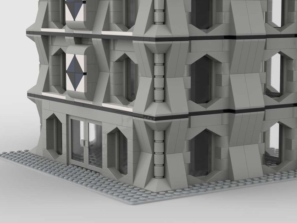 LEGO MOC modular building project by PezzidiLego | Rebrickable - Build with LEGO