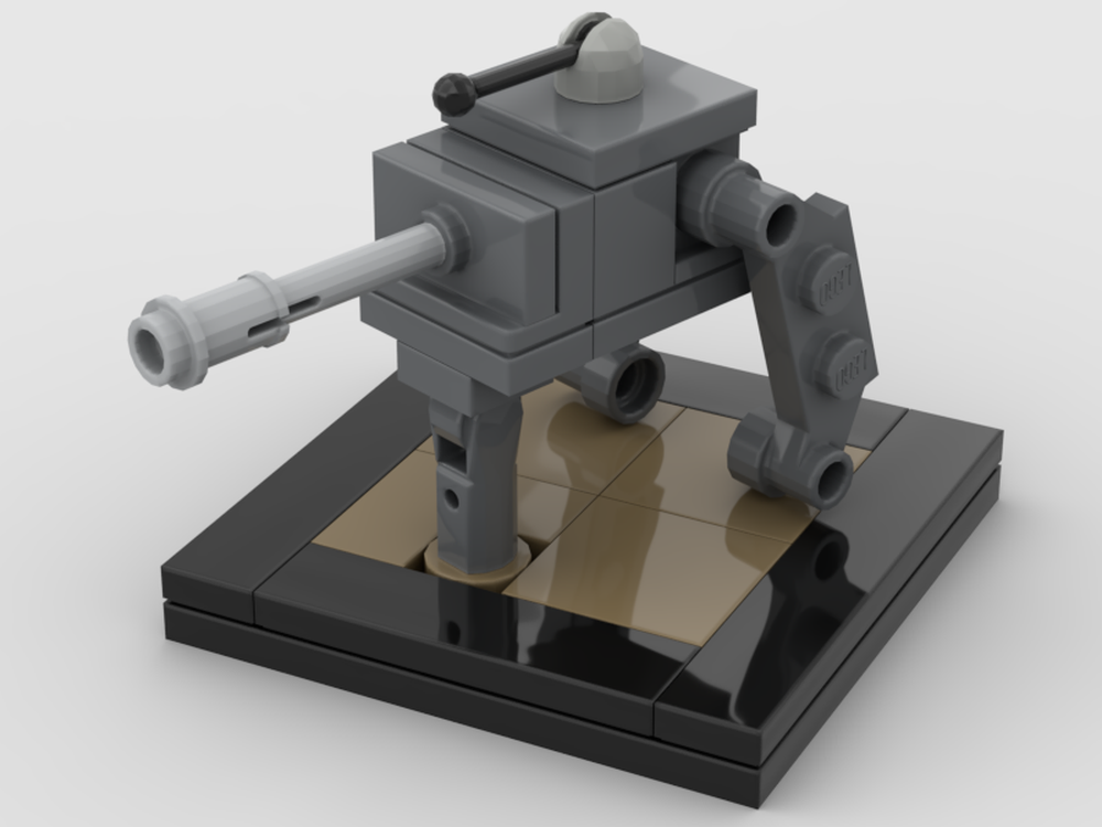 LEGO MOC Micro AT-AP Diorama by builditmac | Rebrickable - Build with LEGO
