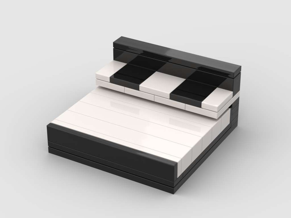 LEGO MOC double bed by PezzidiLego | Rebrickable - Build with LEGO
