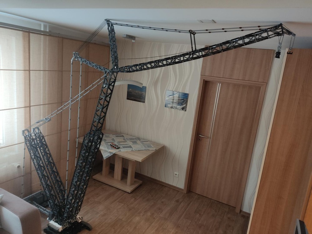 LEGO MOC Crawler crane SANY SCC40000 by kladovec | Rebrickable - Build ...