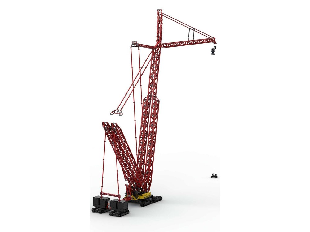Lego Moc Crawler Crane Sany Scc40000 By Kladovec Rebrickable Build
