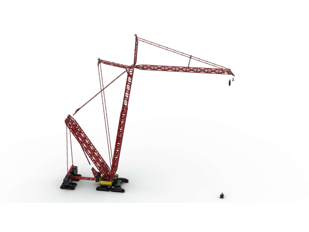 Lego Moc Crawler Crane Sany Scc40000 By Kladovec Rebrickable Build