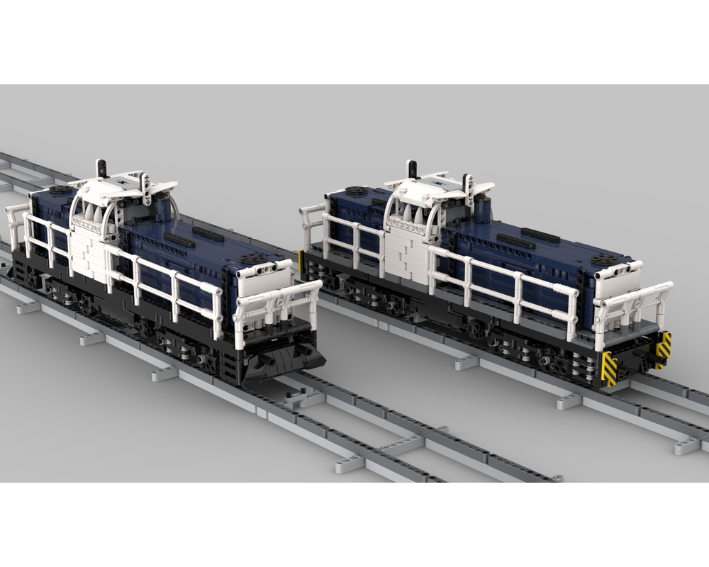 Lego Moc Cargo Locomotive V2 Power Functions By Technic Train Man