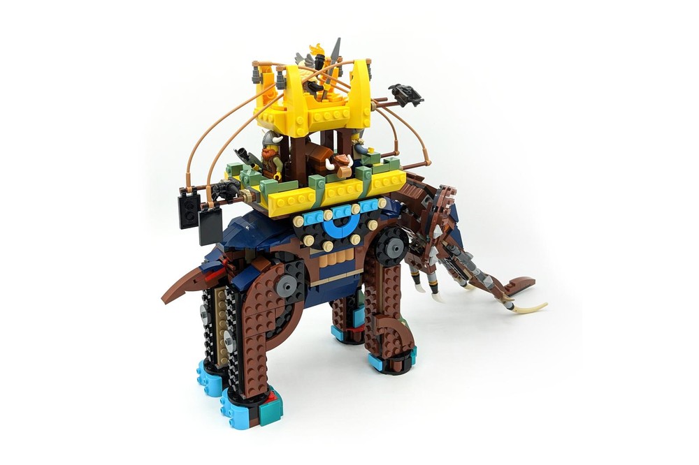LEGO MOC 31132 Oliphaunt by Nequmodiva | Rebrickable - Build with LEGO