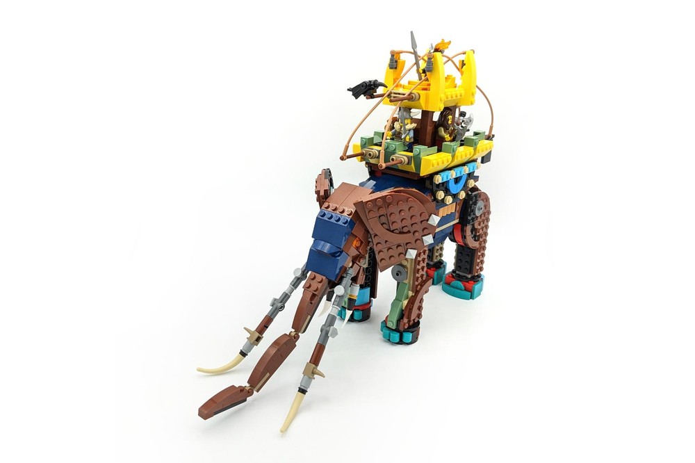 LEGO MOC 31132 Oliphaunt by Nequmodiva | Rebrickable - Build with LEGO