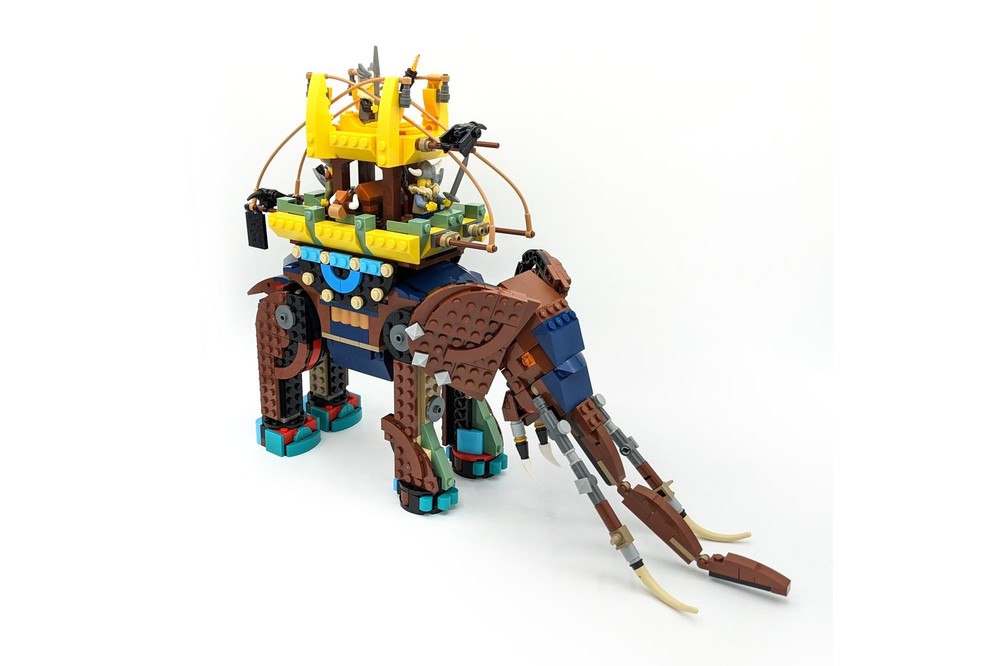 LEGO MOC 31132 Oliphaunt by Nequmodiva | Rebrickable - Build with LEGO