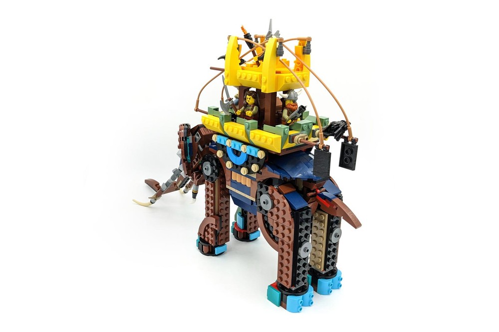 LEGO MOC 31132 Oliphaunt by Nequmodiva | Rebrickable - Build with LEGO