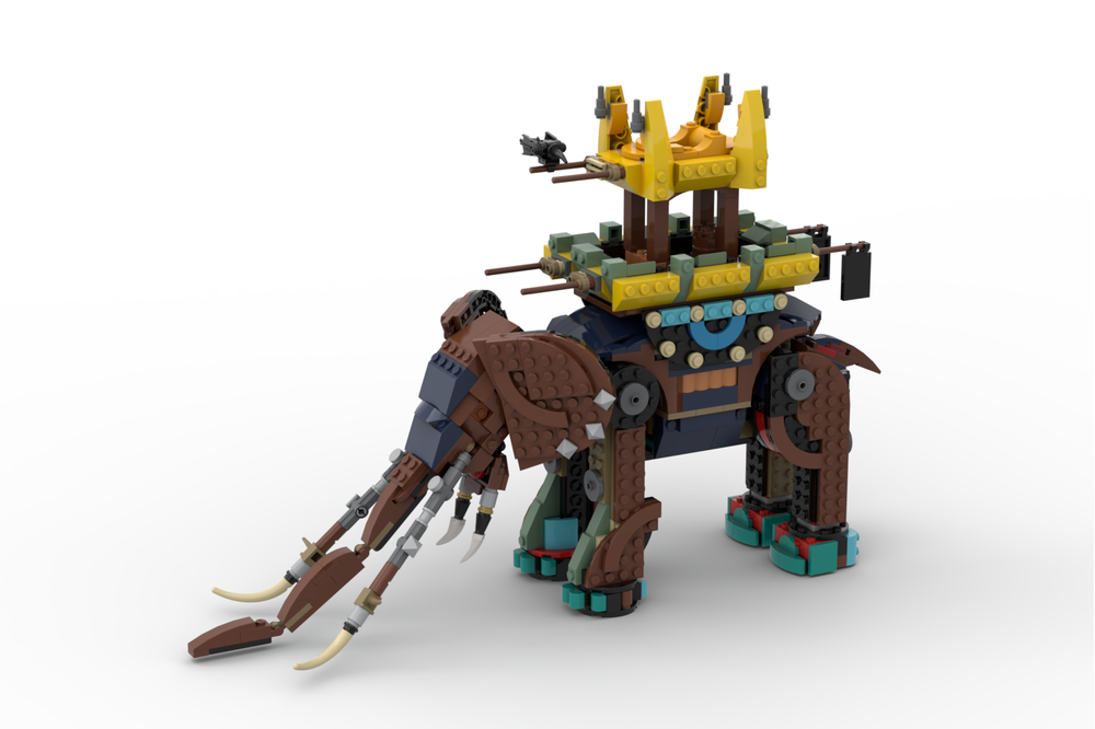LEGO MOC 31132 Oliphaunt by Nequmodiva | Rebrickable - Build with LEGO