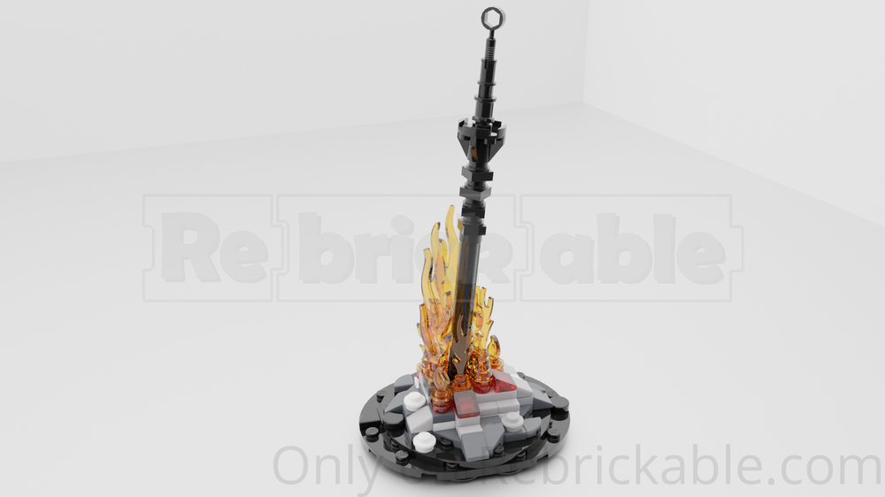 LEGO MOC Dark Souls Bonefire by Marco666 | Rebrickable - Build with LEGO