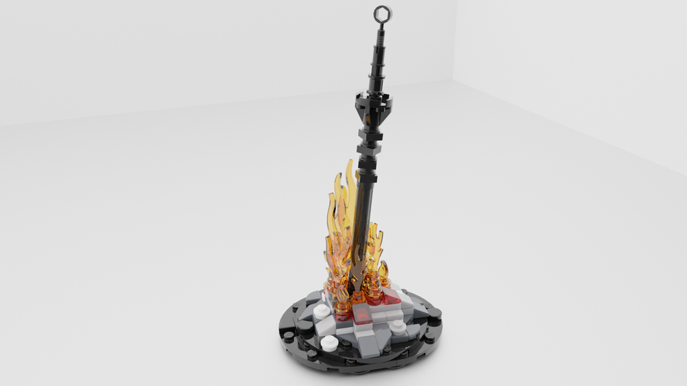LEGO MOC Dark Souls Bonefire by Marco666 | Rebrickable - Build with LEGO
