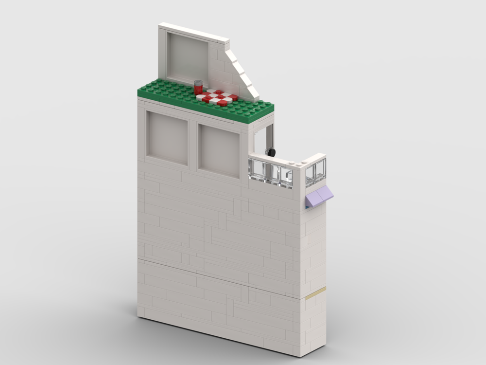 Lego Moc Downtown Flower And Design Store Modular By Ktbrickworks