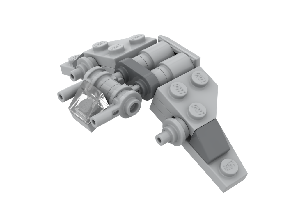 LEGO MOC 75245 Grey wing by Berth | Rebrickable - Build with LEGO