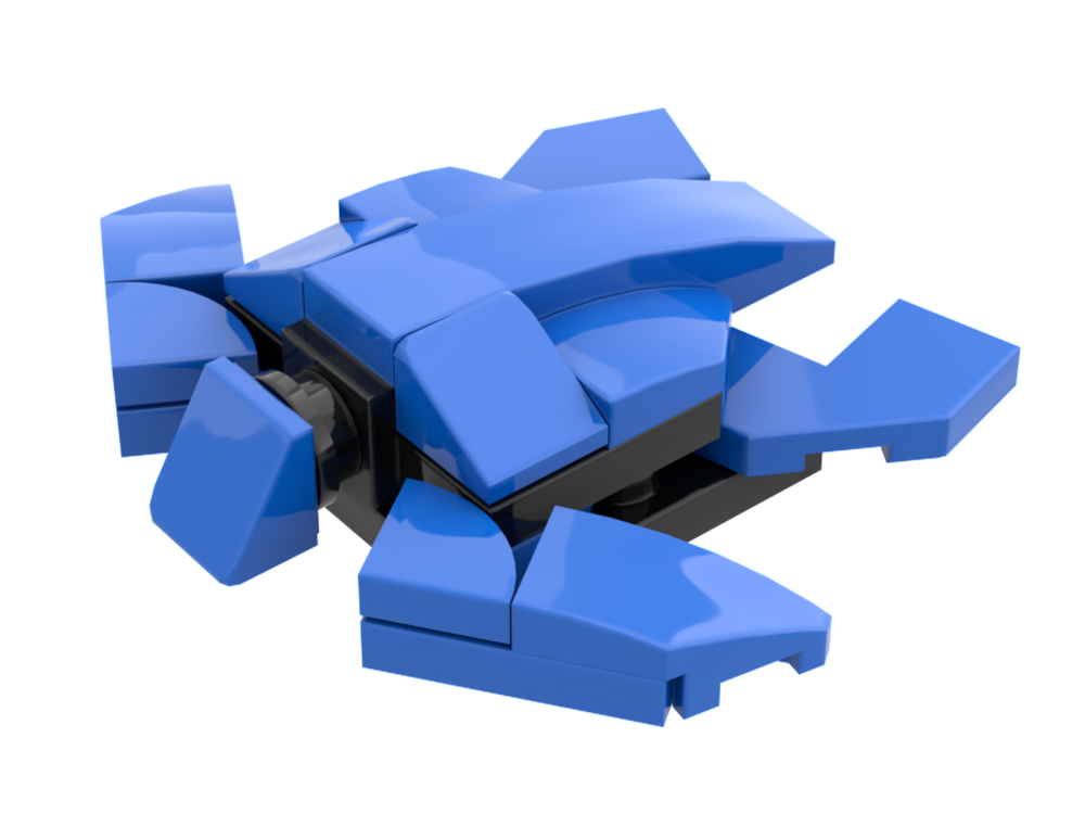 LEGO MOC Mini Turtle 30343 by SomeDude | Rebrickable - Build with LEGO