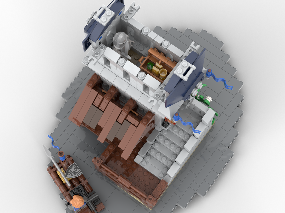 Lego Moc Black Falcon Lake Outpost By Jagbrickbuilds Rebrickable