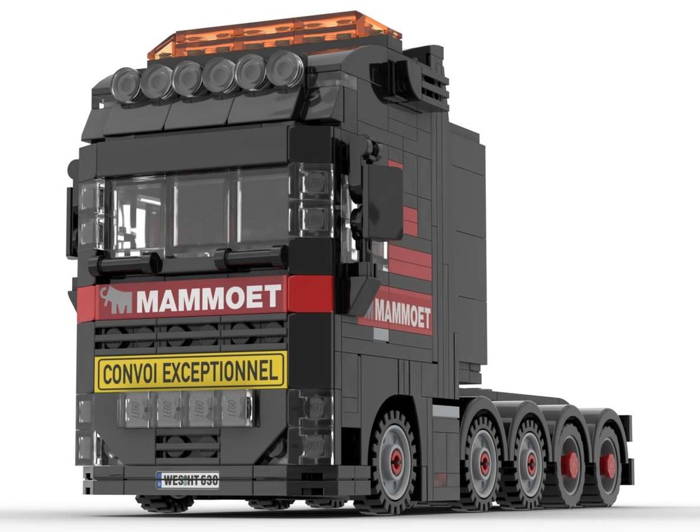 LEGO MOC Volvo FH16 750 10x4 by GMTBRICKS | Rebrickable - Build with LEGO