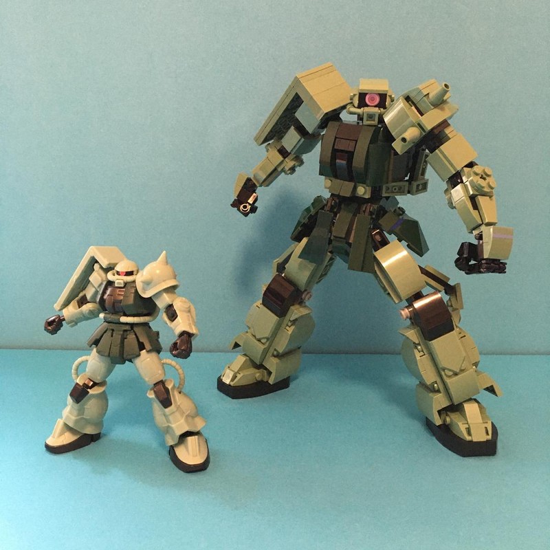 LEGO MOC MF-001 ZAKU II by TheLegoGuy31 | Rebrickable - Build with LEGO
