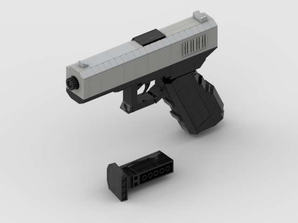 LEGO MOC Glock 17 by brick_camander | Rebrickable - Build with LEGO