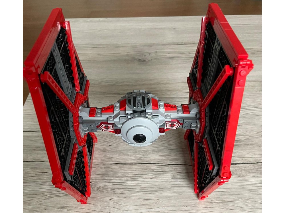 Lego Moc Custom Tie Ln By Fabian2 Rebrickable Build With Lego