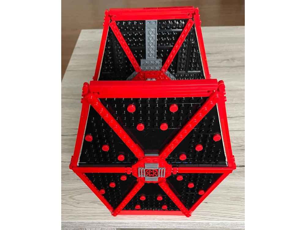 Lego Moc Custom Tie Ln By Fabian2 Rebrickable Build With Lego