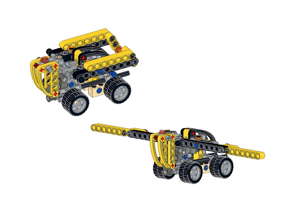 LEGO MOC Self Propelled Sprayer by NARP | Rebrickable - Build with LEGO