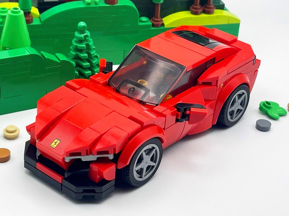 Lego Moc Ferrari Roma By Ibrickeditup Rebrickable Build With Lego