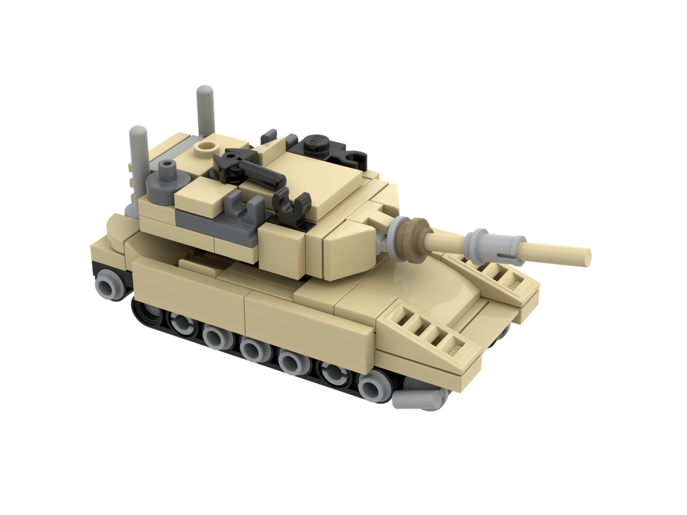 LEGO MOC M1 Abrams Main Battle Tank by The Bobby Brix Channel ...