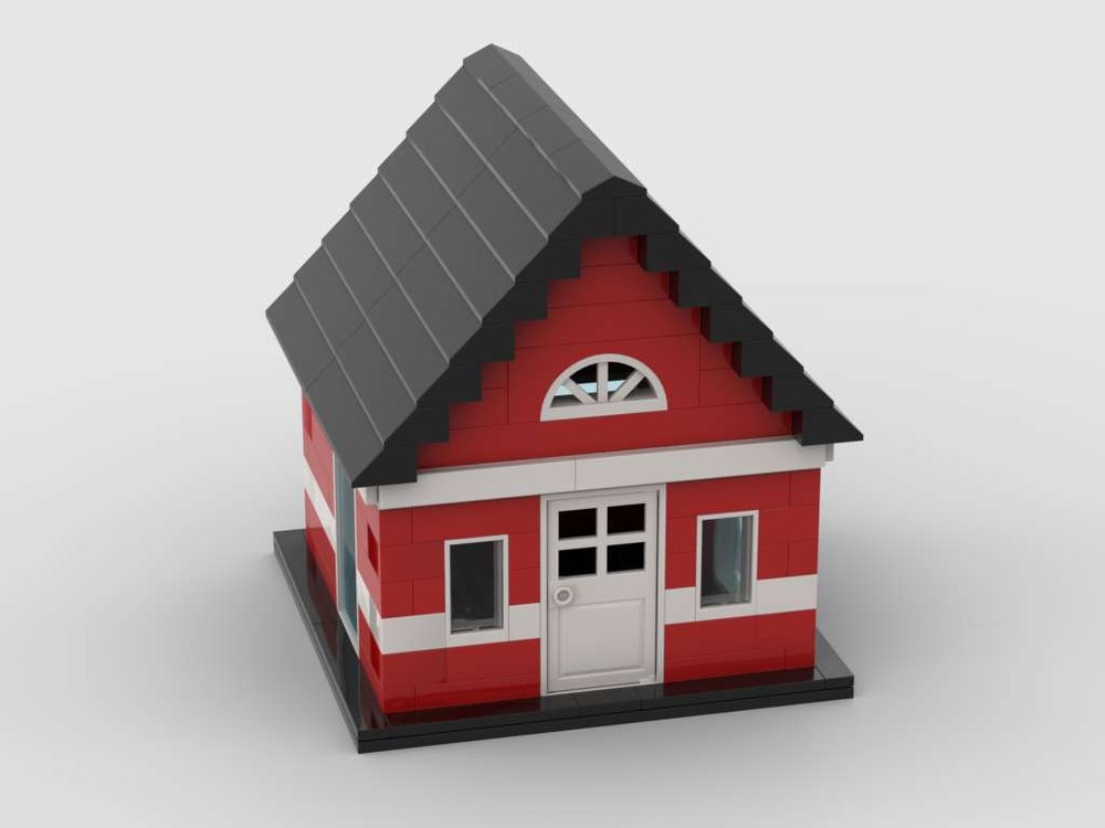 LEGO MOC little red house by PezzidiLego | Rebrickable - Build with LEGO