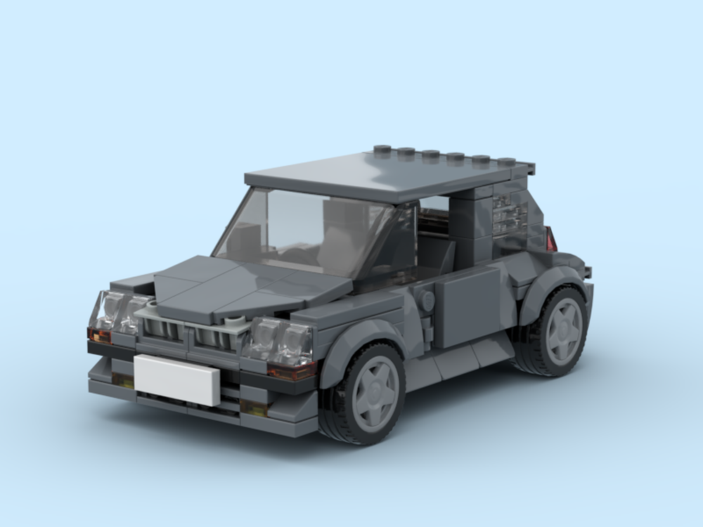 LEGO MOC 1990 Renault 5 GT - 8 Stud wide by jameshigson0512 ...