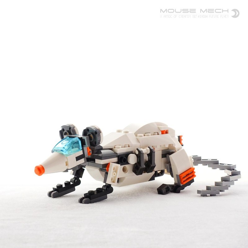 LEGO MOC Mouse Mech by dvdliu | Rebrickable - Build with LEGO