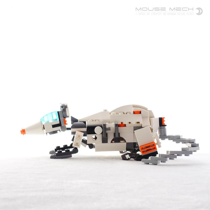 LEGO MOC Mouse Mech by dvdliu | Rebrickable - Build with LEGO