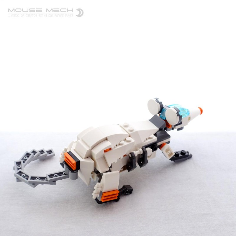 LEGO MOC Mouse Mech by dvdliu | Rebrickable - Build with LEGO