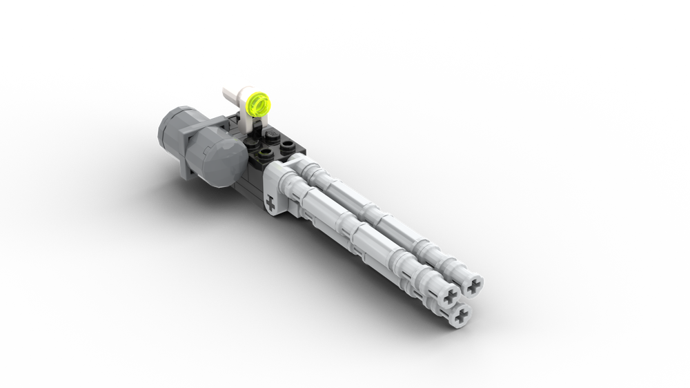 LEGO MOC Multi-barrelled Gun 1 by cmiddleton | Rebrickable - Build with ...