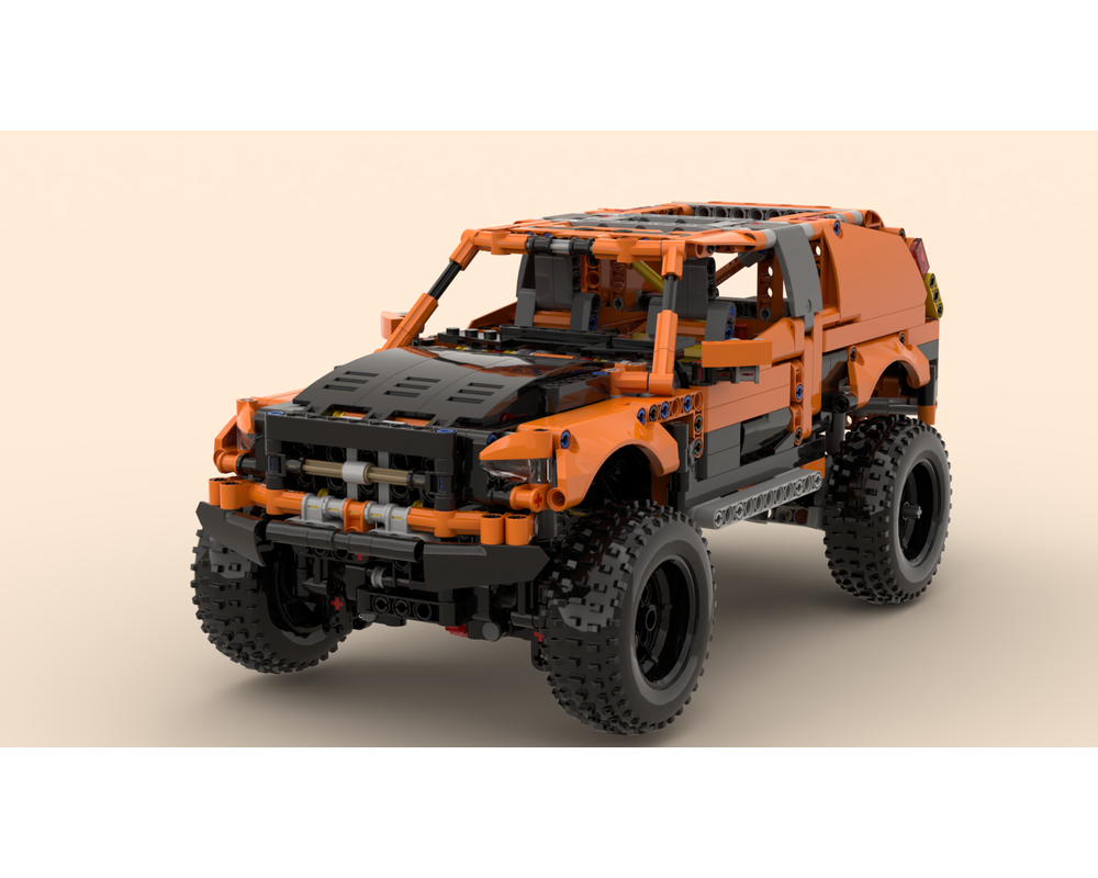 LEGO MOC Rally Off-roader Chevota 42093| Hilux chassis body alternate ...