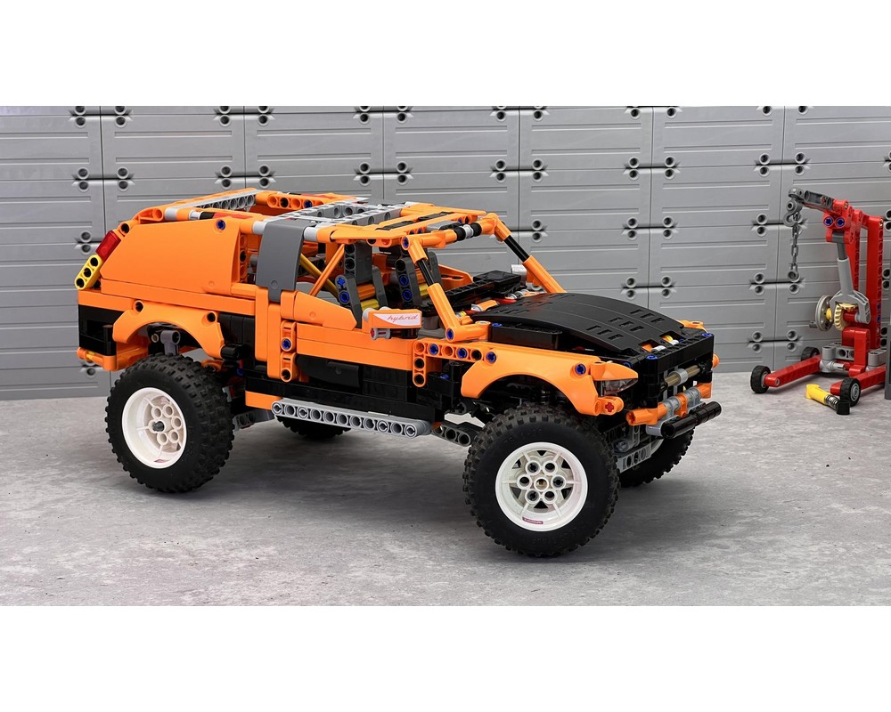LEGO MOC Rally Off-roader Chevota 42093| Hilux chassis body alternate ...