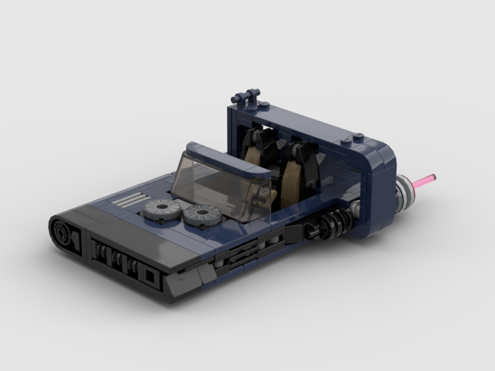 LEGO MOC M-68 Landspeeder from Solo by vikingos | Rebrickable - Build ...