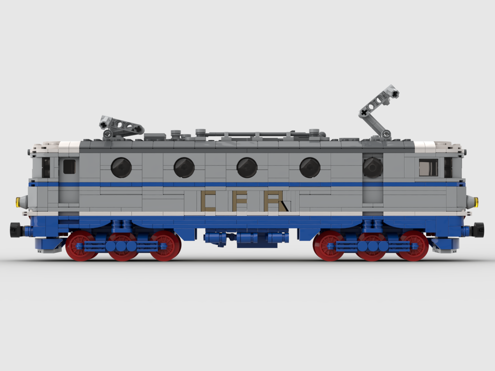 LEGO MOC CFR class40 blue-lined locomotive by kaiami | Rebrickable ...