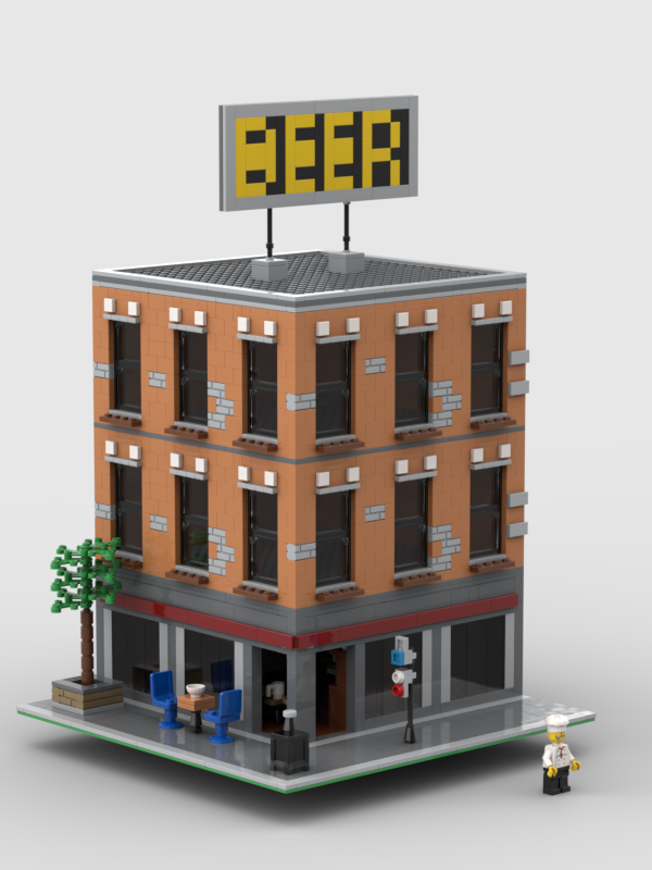 LEGO MOC "A good beer" corner by santisuar2022 | Rebrickable - Build ...